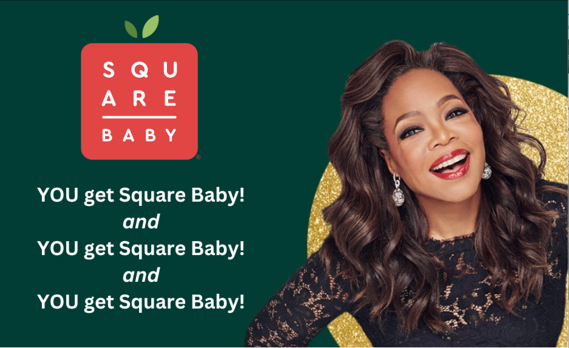 Square Baby is Top 10 on Oprah's Favorite Gifts for New Parents
